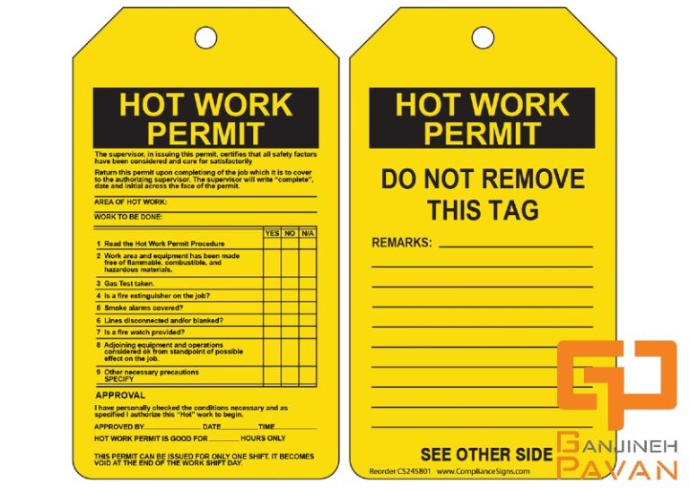 Hot work hazards and methods of prevention and promotion safety